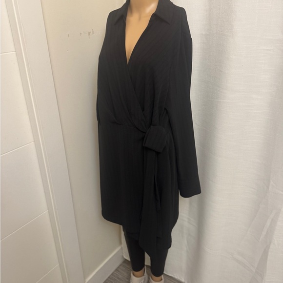 Dynamite | Dresses | 23 Ptp Elegant Black Wrap Dress | Poshmark